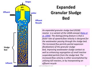 Uasb water treatment process | PPTX