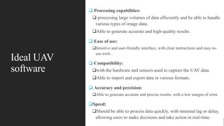 Desktop Softwares for Unmanned Aerial Systems(UAS)) | PPTX