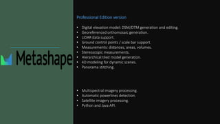 Desktop Softwares for Unmanned Aerial Systems(UAS)) | PPTX
