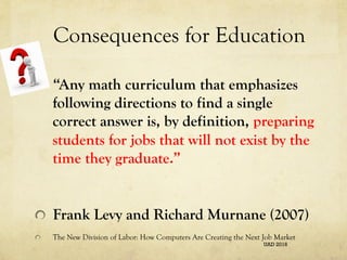 Erma Anderson - Why Math Instruction has Changed | PDF