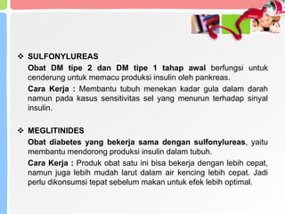 FARMAKOLOGI GIZI DIABETES MILETUS | PPT
