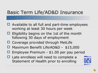 UASI orientation-benefits | PPT