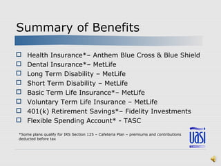 UASI orientation-benefits | PPT