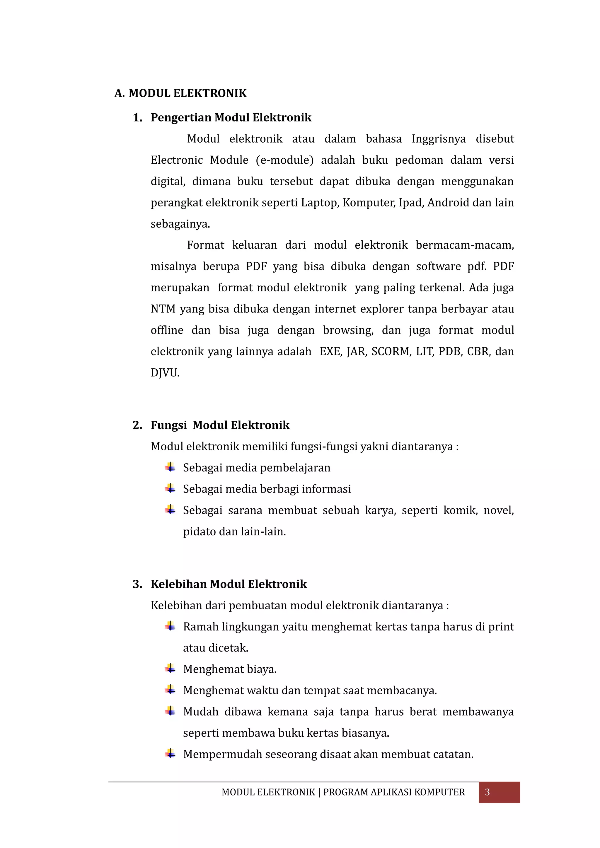 Cara membuat Modul Elektronik menggunakan Aplikasi Exelearning | PDF