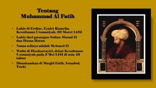 Kepemimpinan Muhammad Al Fatih | PDF