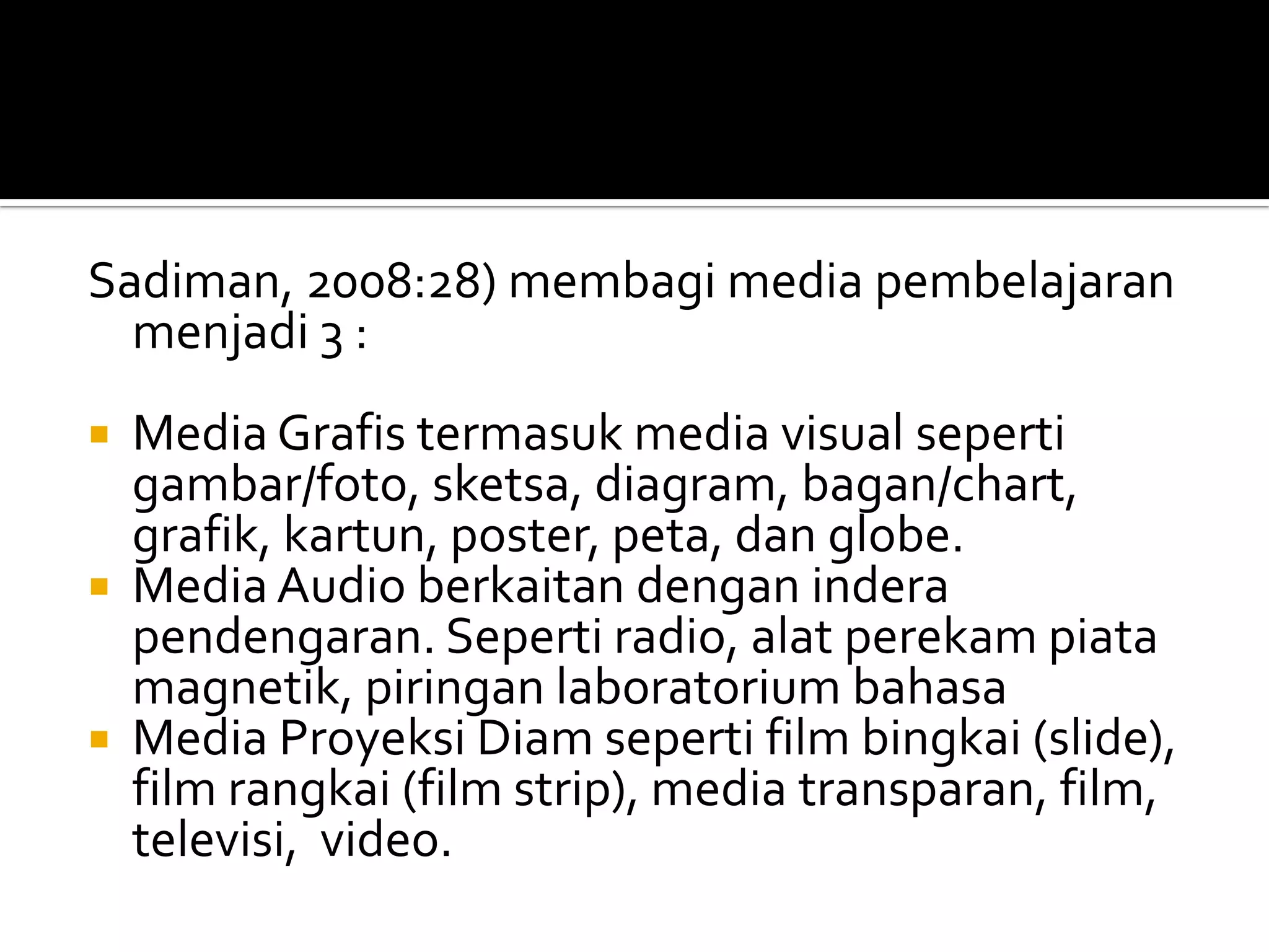 ppt media pembelajaran | PPTX