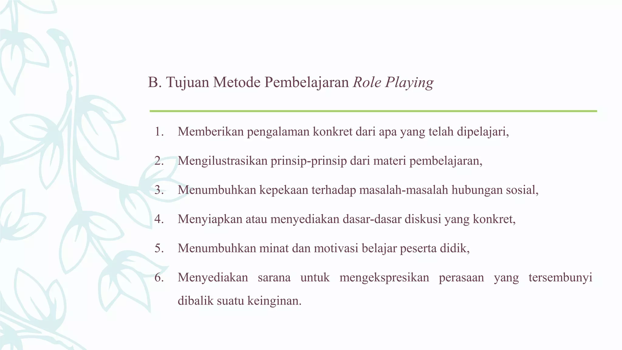 Metode Role Playing | PPT