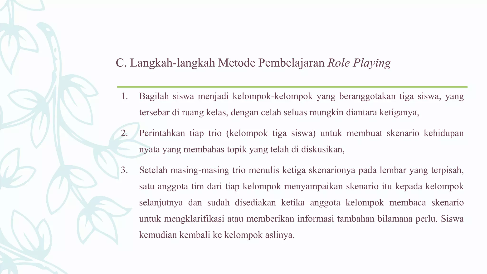 Metode Role Playing | PPT