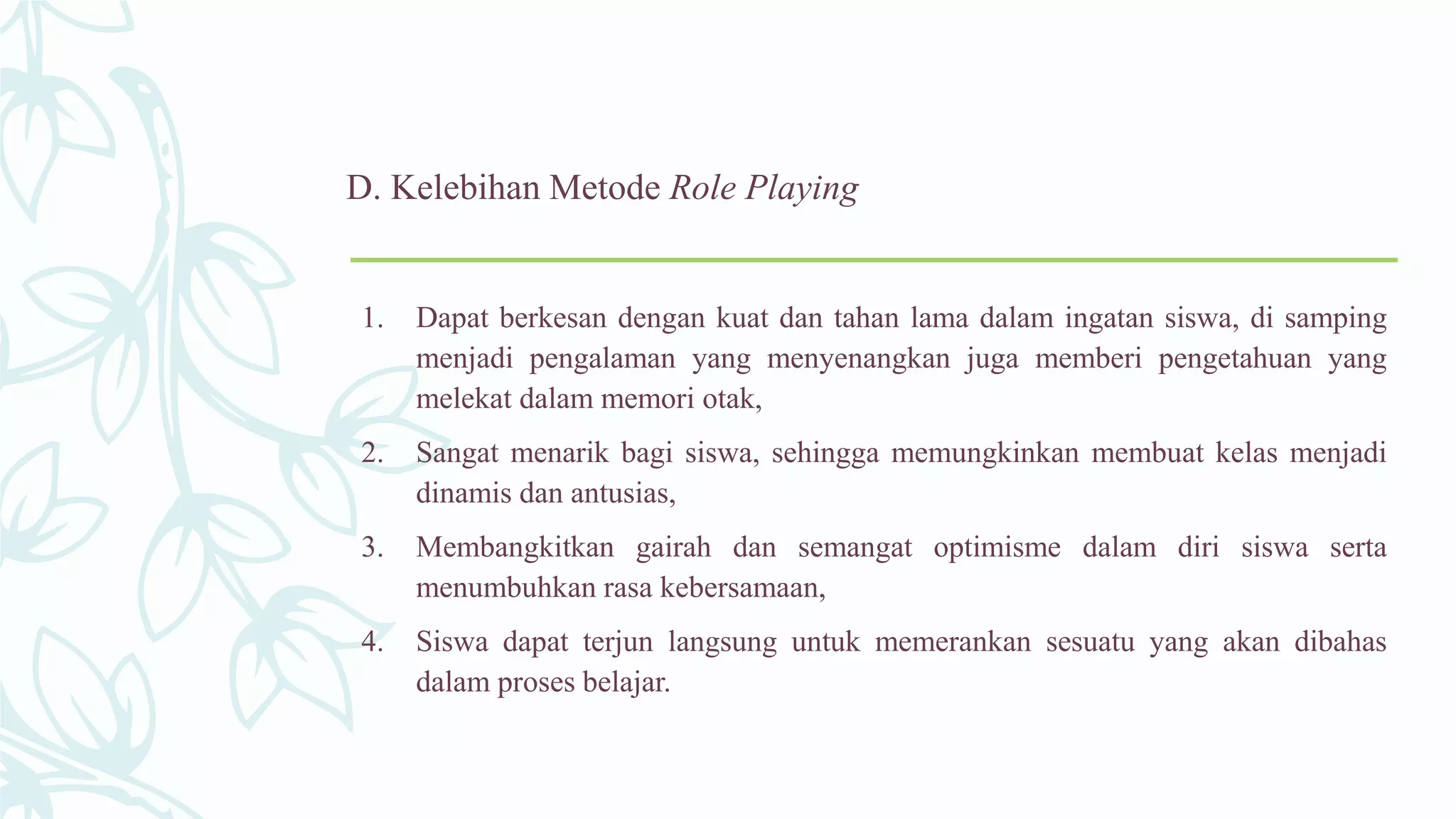 Metode Role Playing | PPT