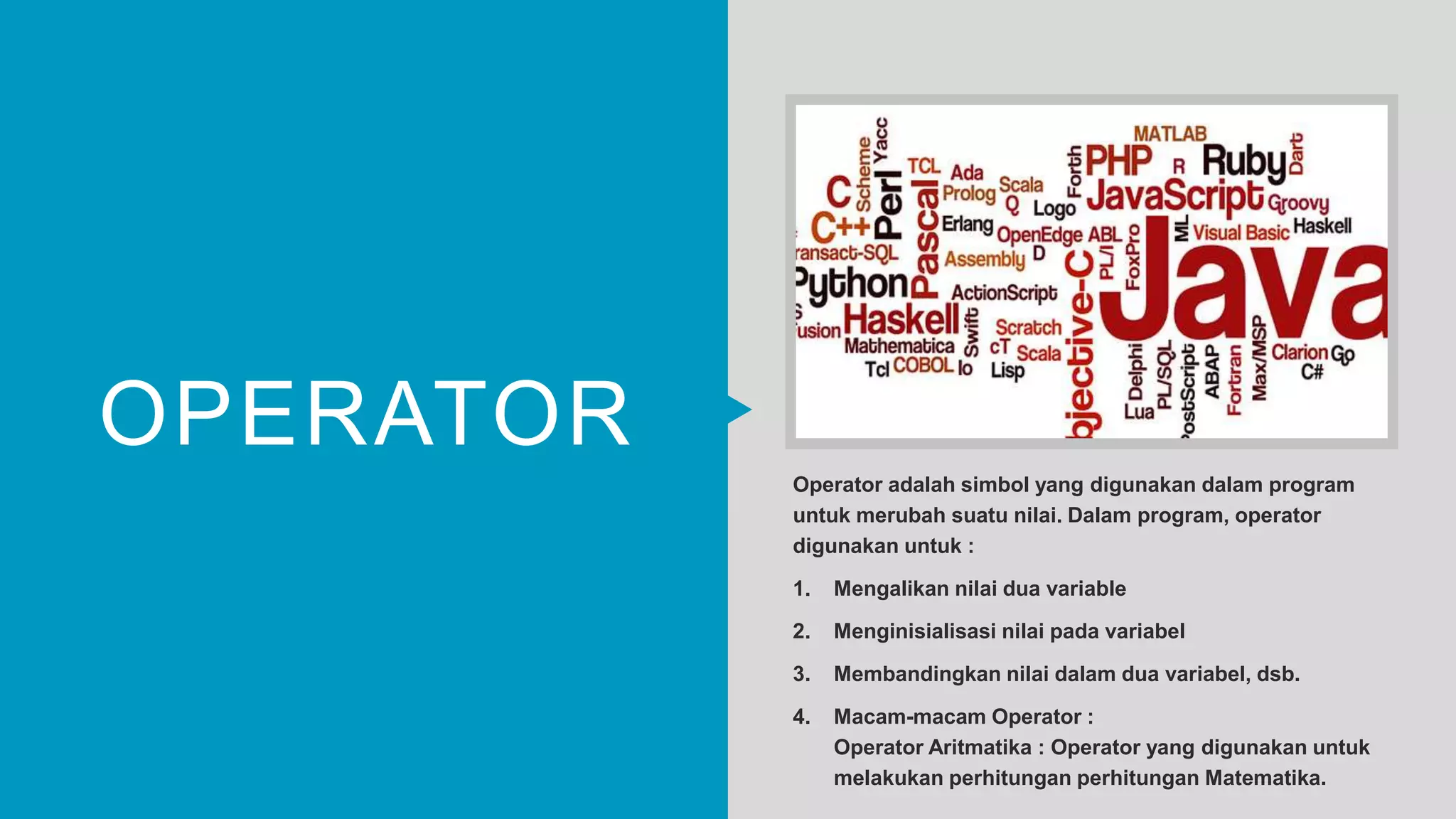 DASAR - DASAR ALGORITMA | PPTX