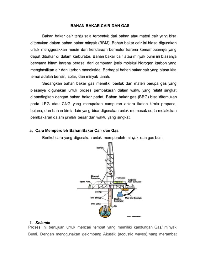 Bahan Bakar Cair dan Gas | PDF | Free Download