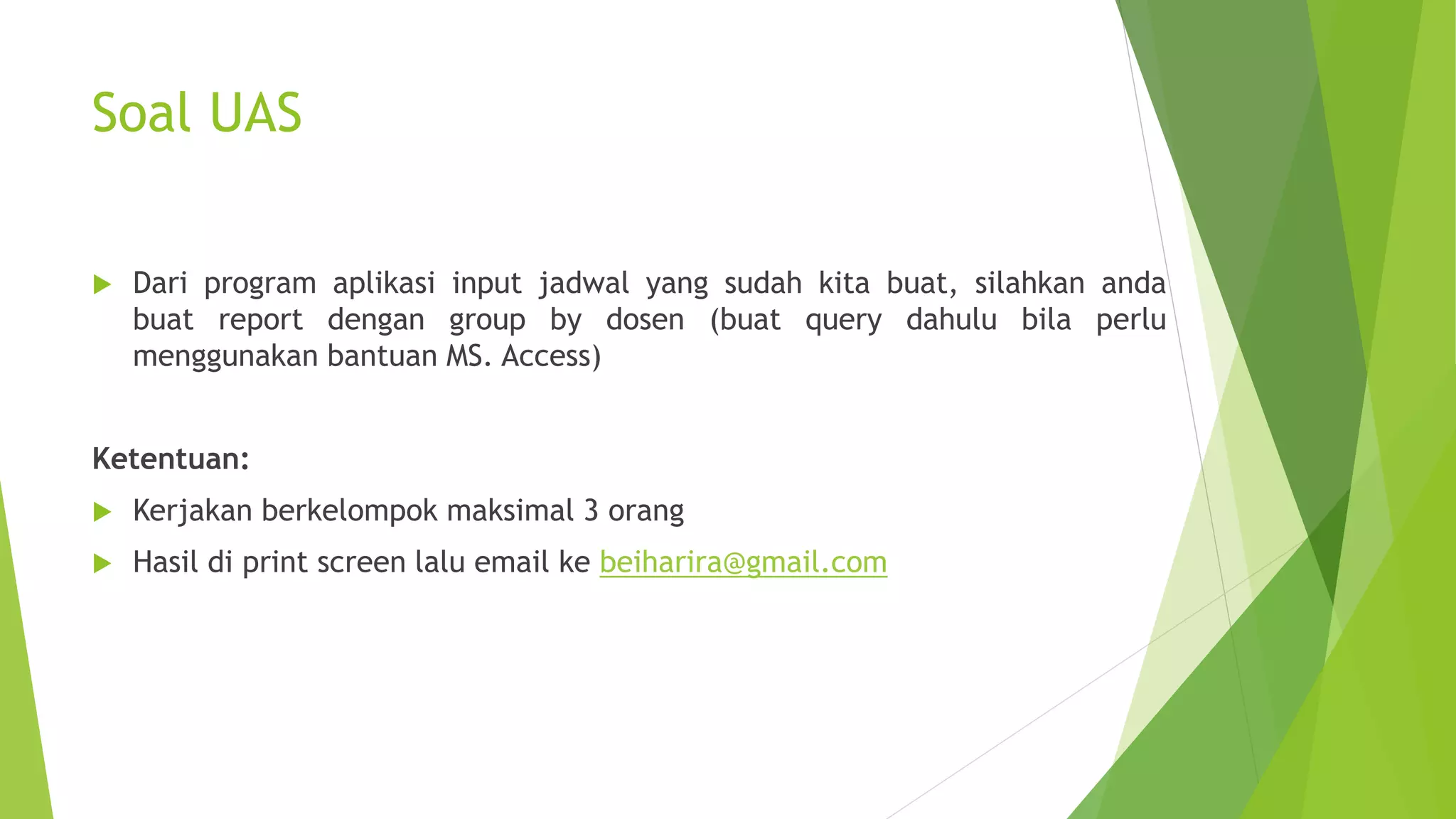 UAS JAVA | PPT