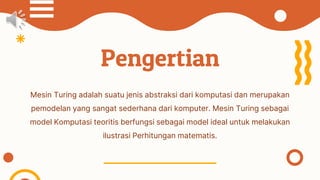 UAS ppt Mesin Turing beserta contoh soal | PPTX
