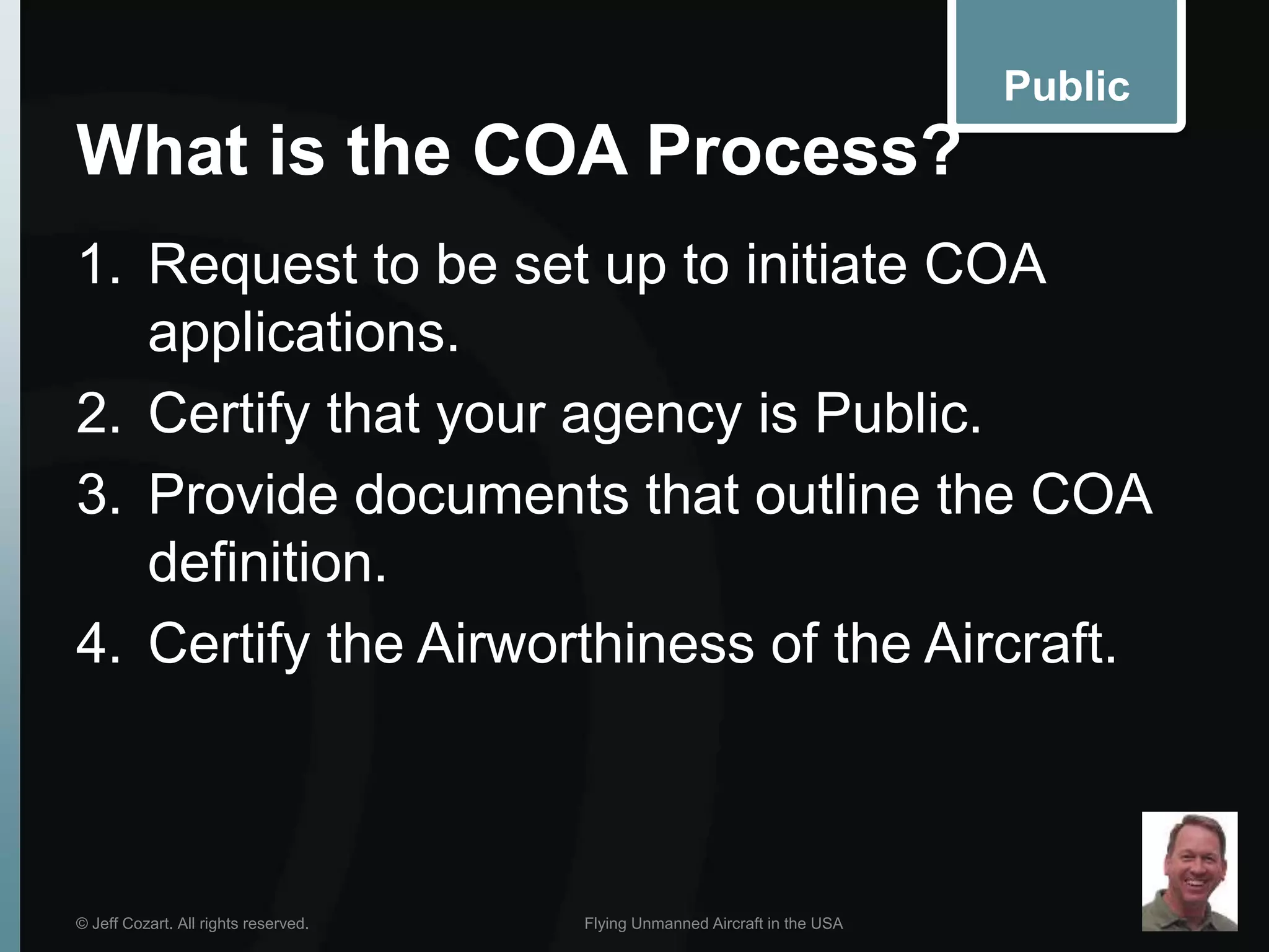 Unmanned Aircraft in the National Airspace System | PPTX