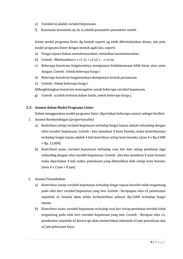 Uas riset operasi (kevin surya) | PDF