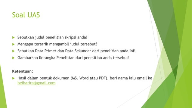 UAS RISET TI | PPT