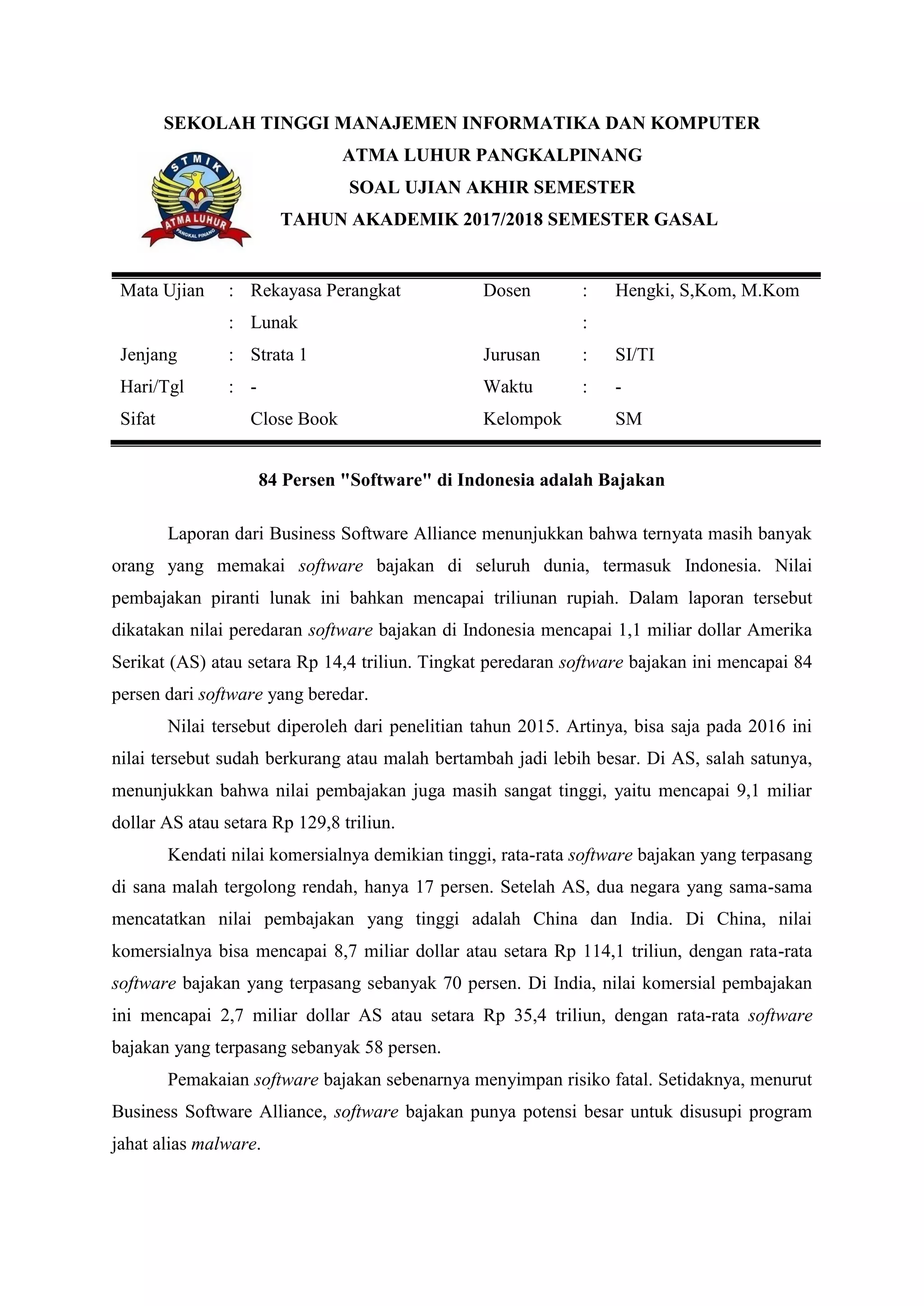 Uas rpl muhammad arpandi_1522520055 | PDF