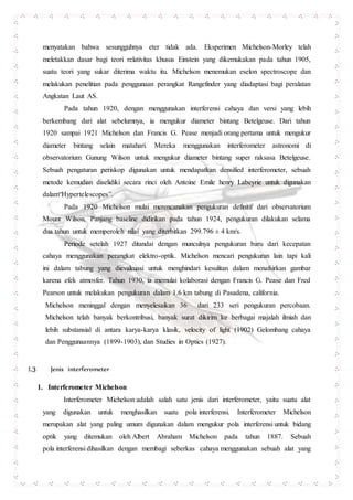sejarah fisika_Perkembangan teori atom, mengenal kehidupan Michelson ...