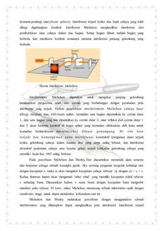 sejarah fisika_Perkembangan teori atom, mengenal kehidupan Michelson ...
