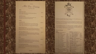 Restaurant Observation | PDF