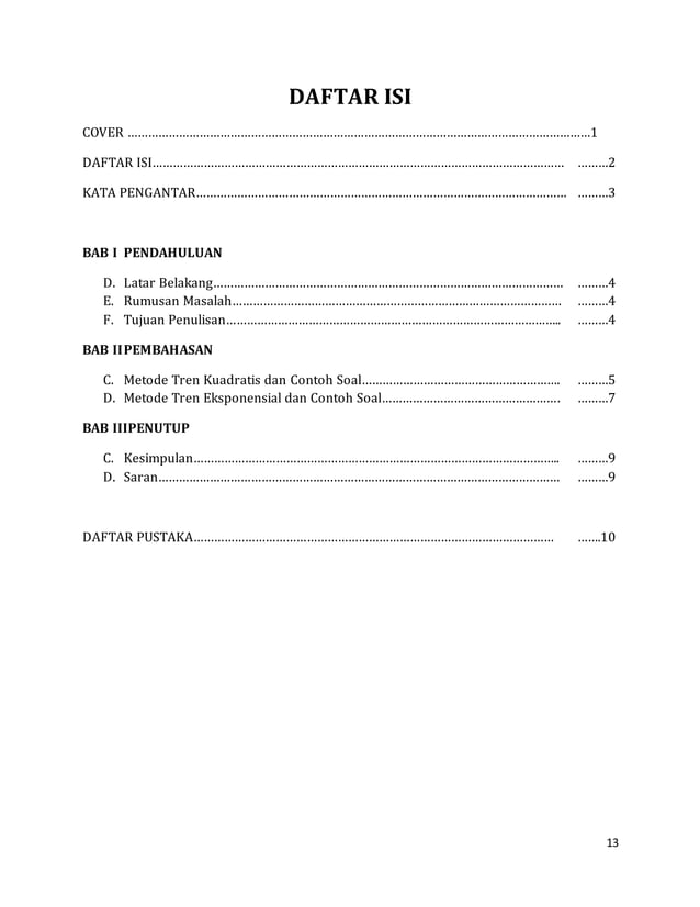 metode trend kuadratis | DOCX