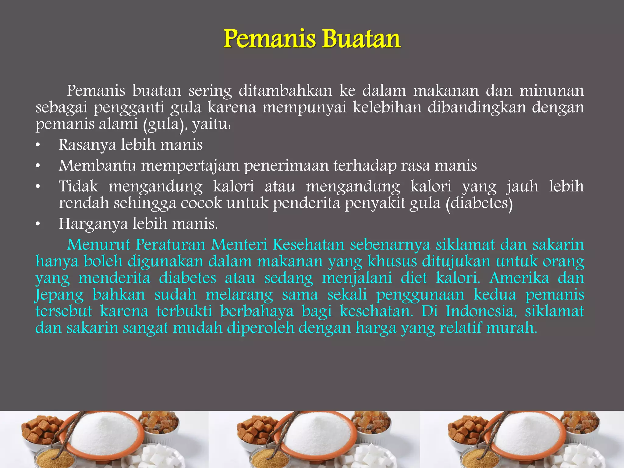 ppt food addictive (Bahan Tambahan Mkanan) | PDF