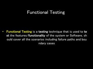 Fundamentals OF UAT | PPTX