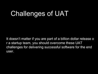 Fundamentals OF UAT | PPTX
