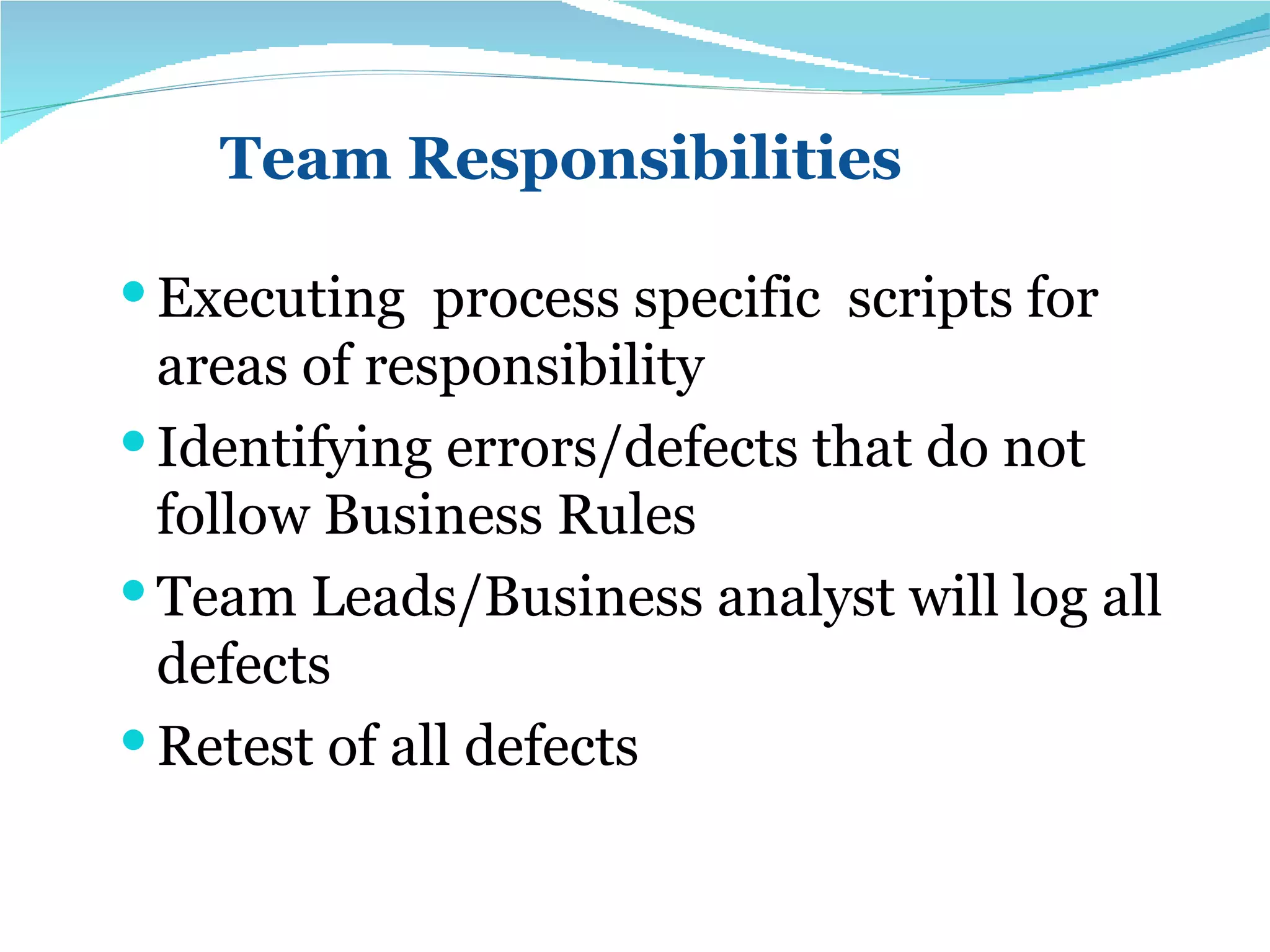 UAT Kickoff Presentation 10 29 09 | PPT