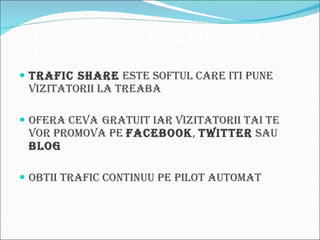 IDEI TRAFIC | PPT