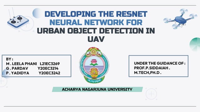 URBAN OBJECT DETECTION IN UAV RESNETpptx | PPTX