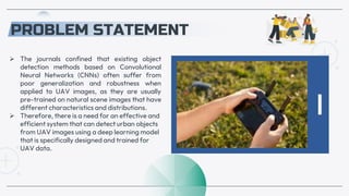 URBAN OBJECT DETECTION IN UAV RESNETpptx | PPTX