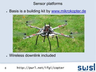 Unmanned Aerial Vehicles as Mobile Multi-sensor Platforms | PDF