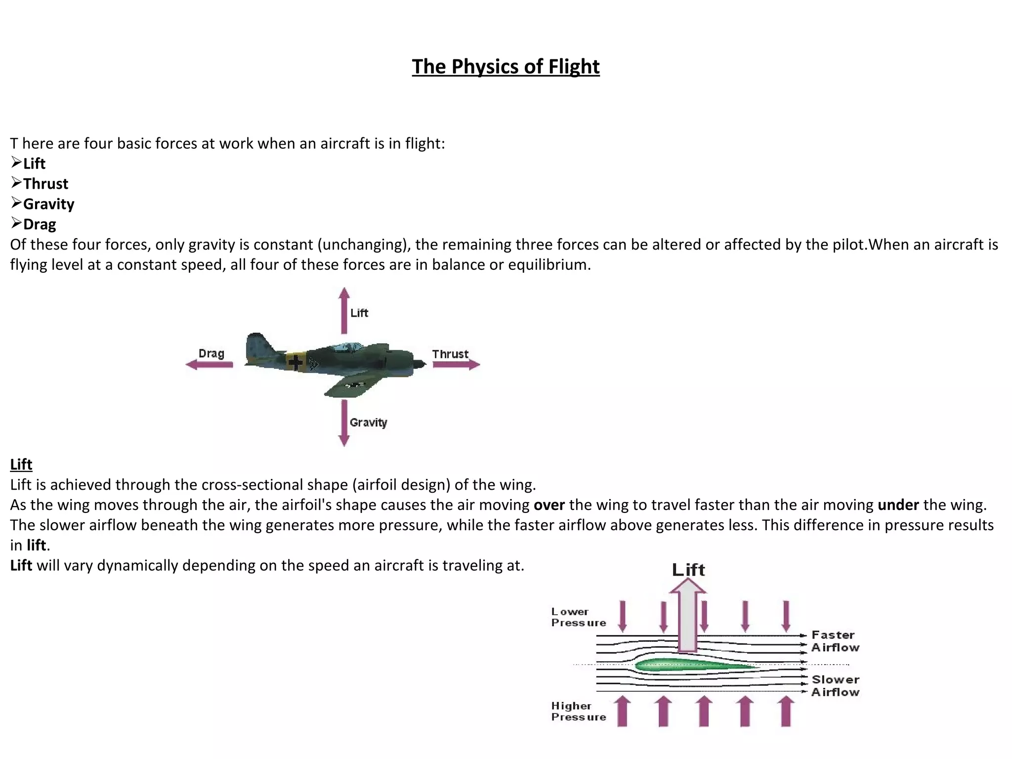 Flight Basics | PPT