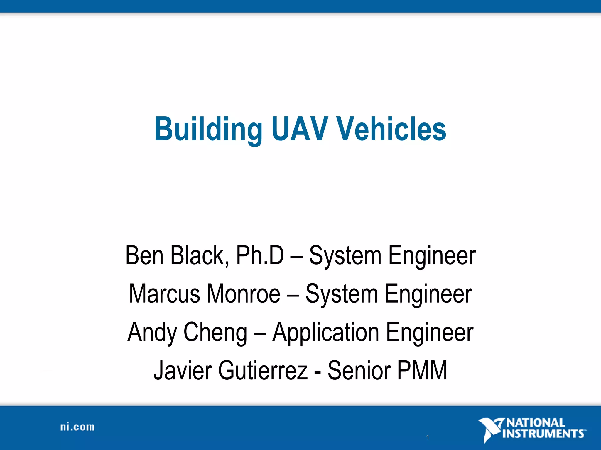 UAV Development | PPT