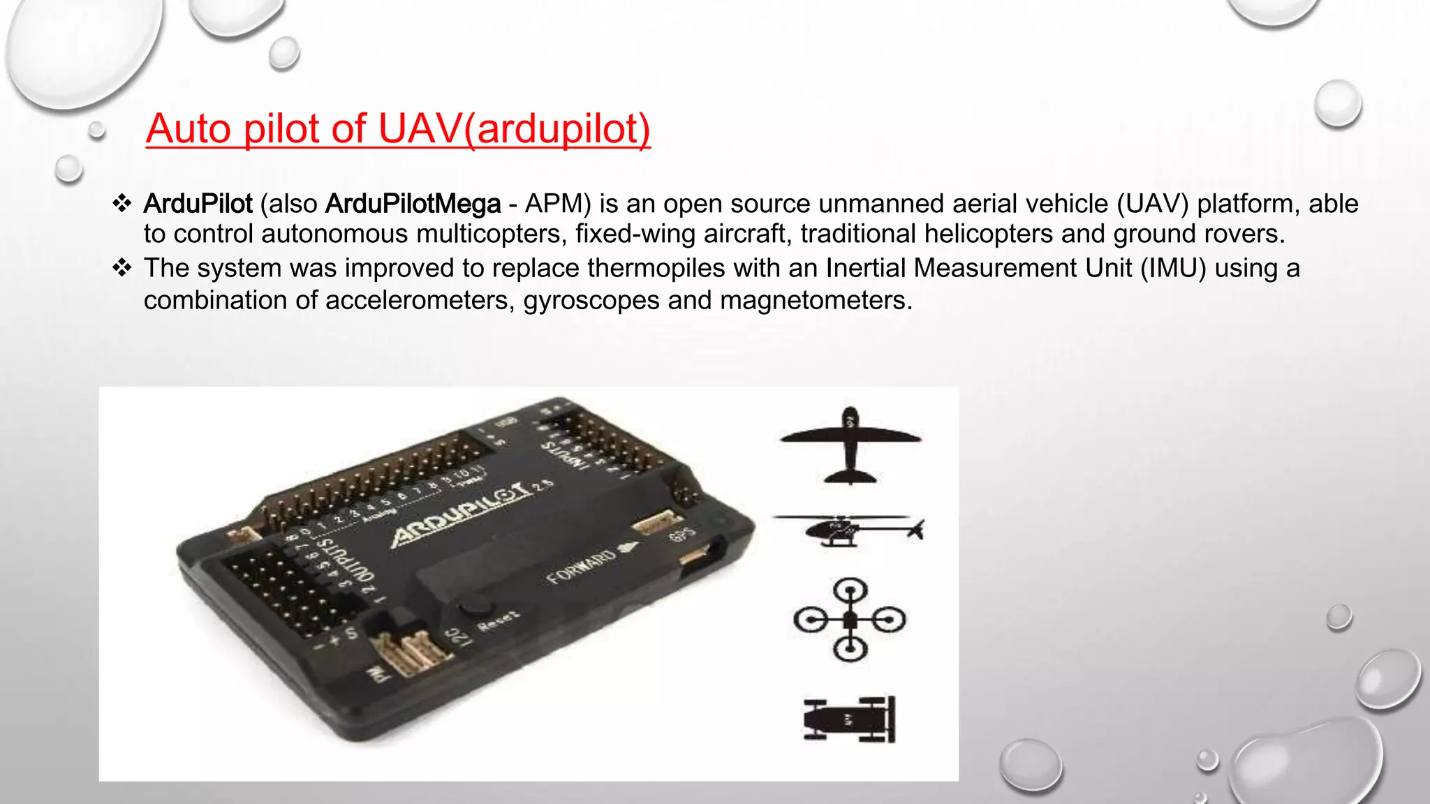 Design and Operation of UAV | PPTX