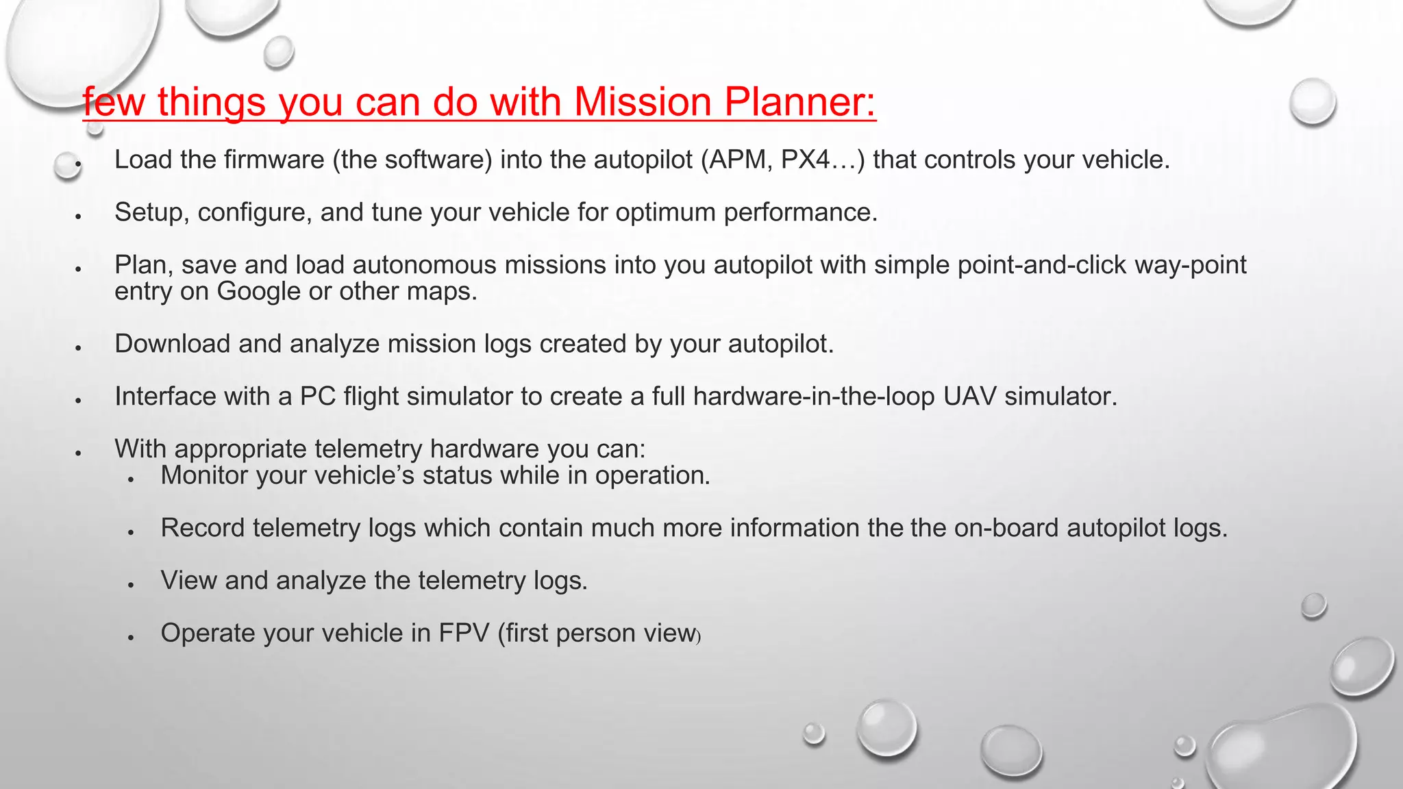 Design and Operation of UAV | PPTX