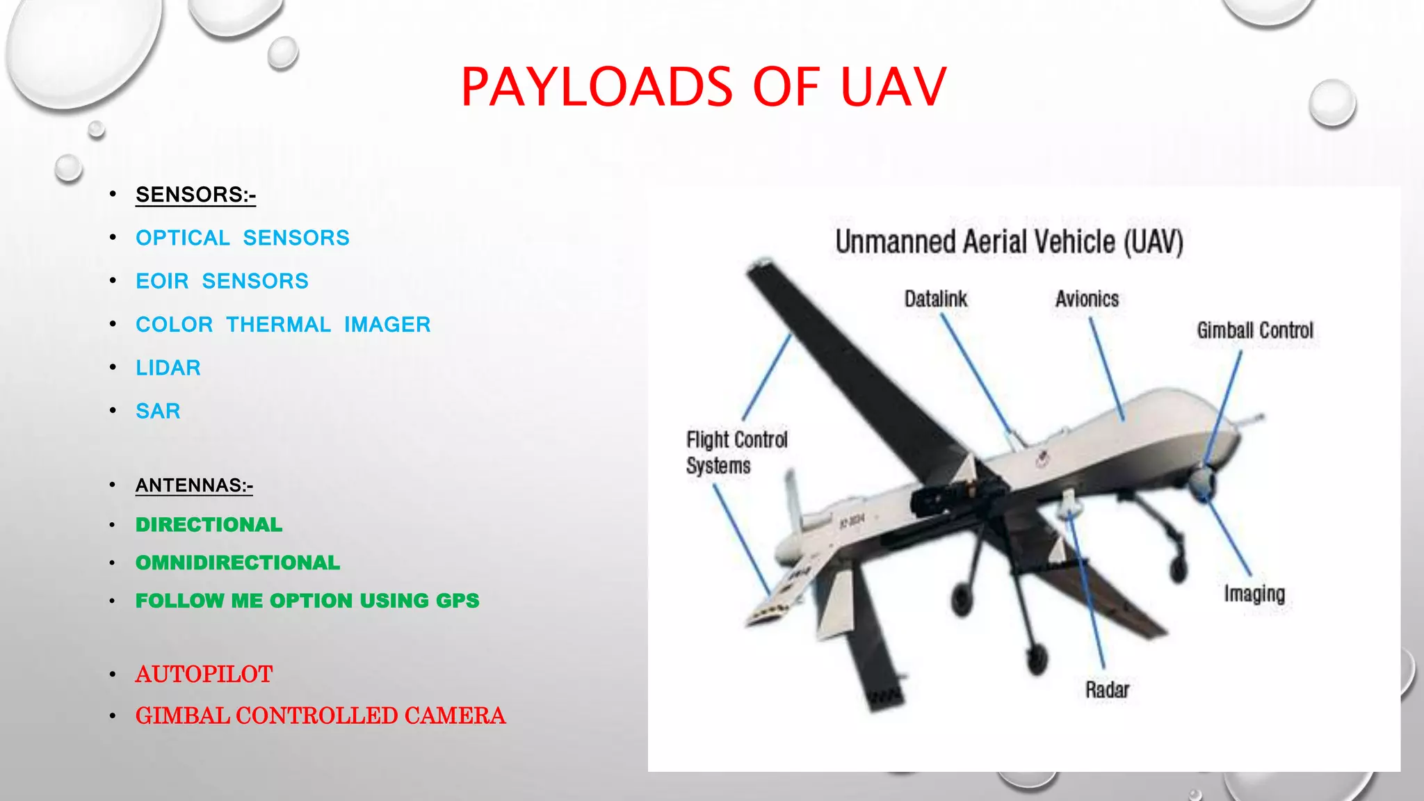 Design and Operation of UAV | PPTX