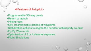 Design and Operation of UAV | PPTX