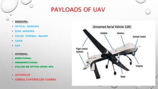 Design and Operation of UAV | PPTX