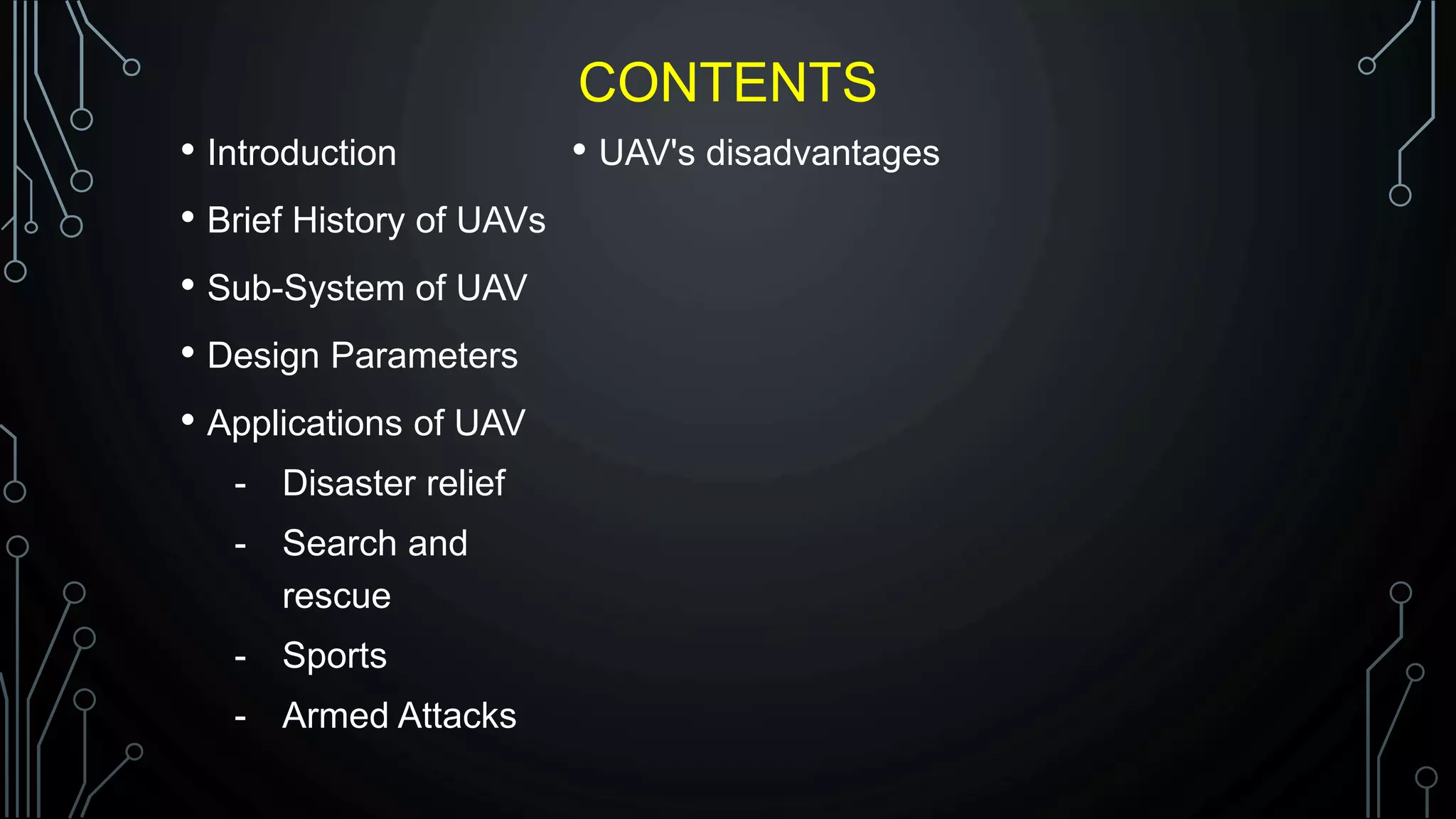 Uav presentation | PPTX