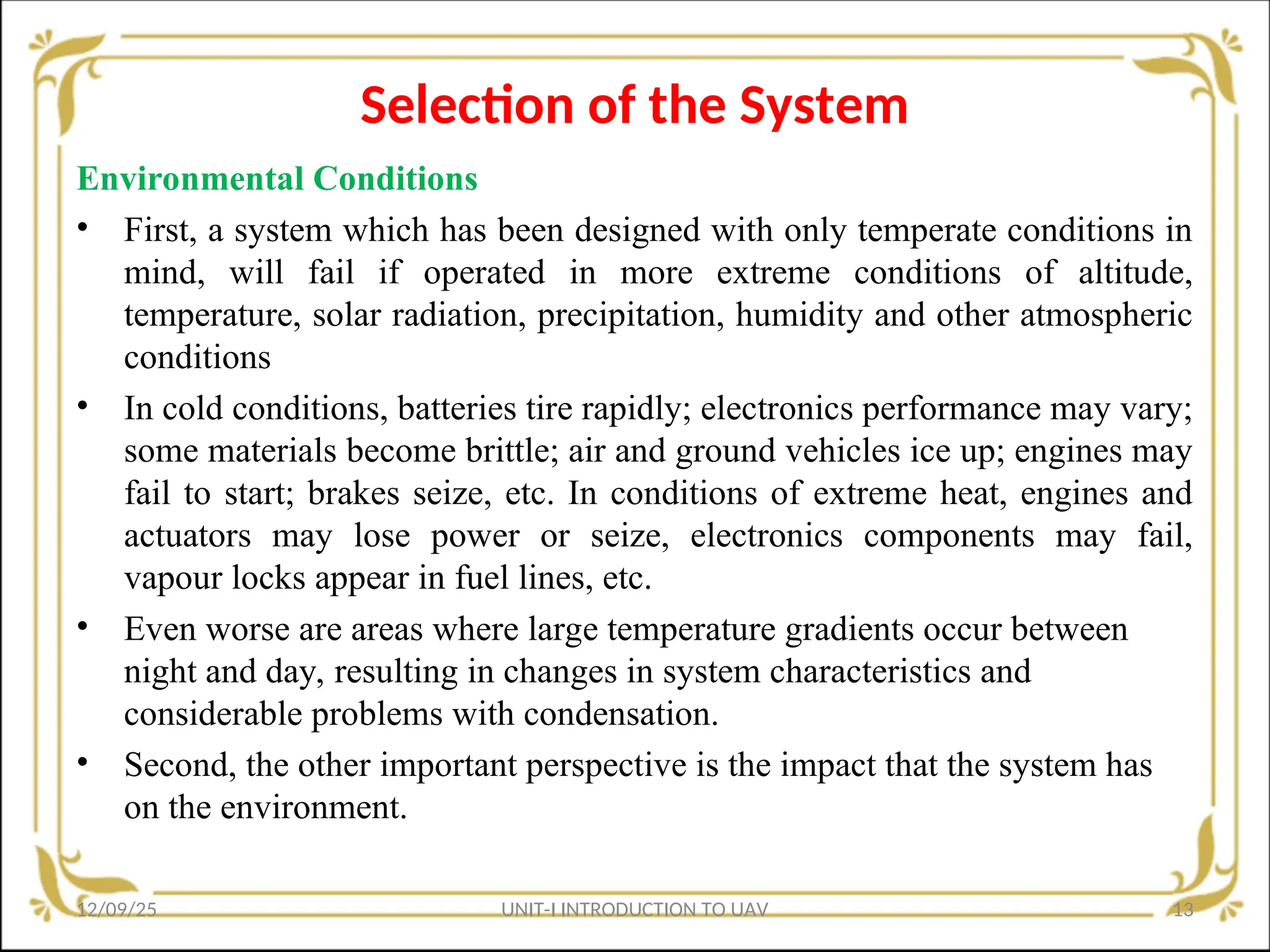 Unmanned aerial vehicle system Unit-II.ppt