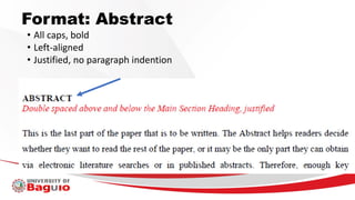 University of Baguio- IMRAD-Format in Research pdf | PDF
