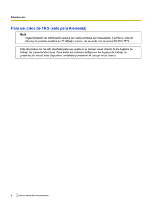 Ub t880 operating-instructions | PDF