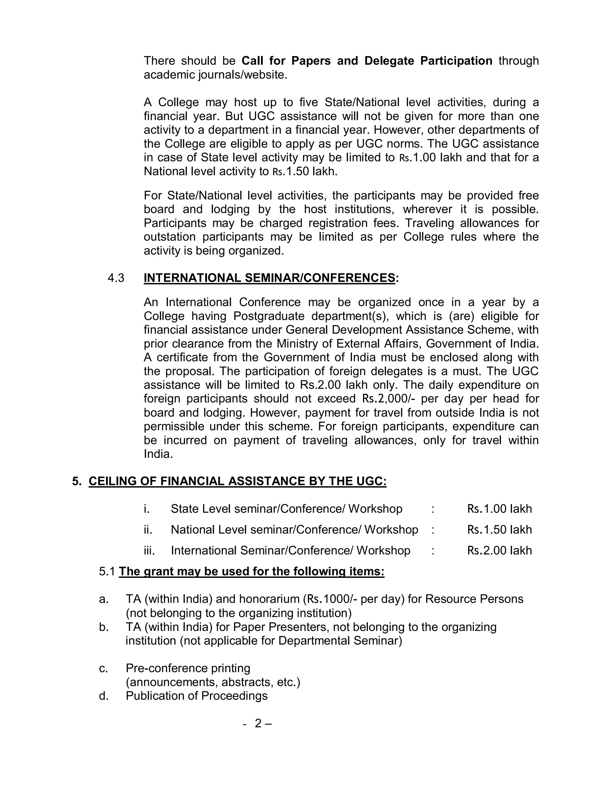 Guidelines for organize workshop & conference & seminar | PDF