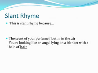 Ubaldo's lyric presentation | PPTX | Musicals | Genres