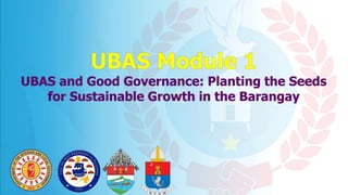 Ubas module 1 ppt | PPT