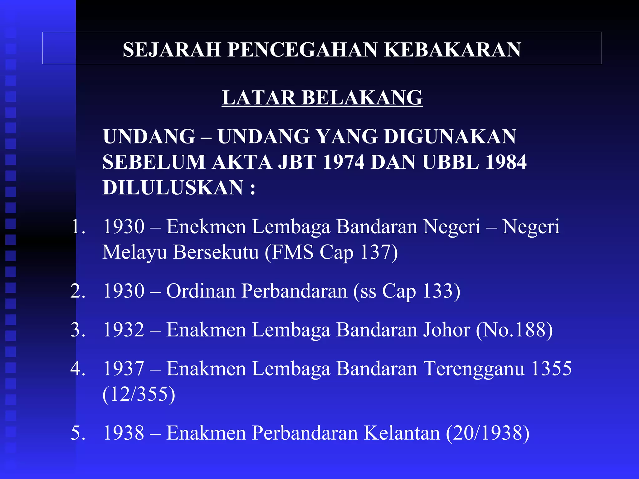 UBBL Uniform Building By-Laws 1984 | PPT
