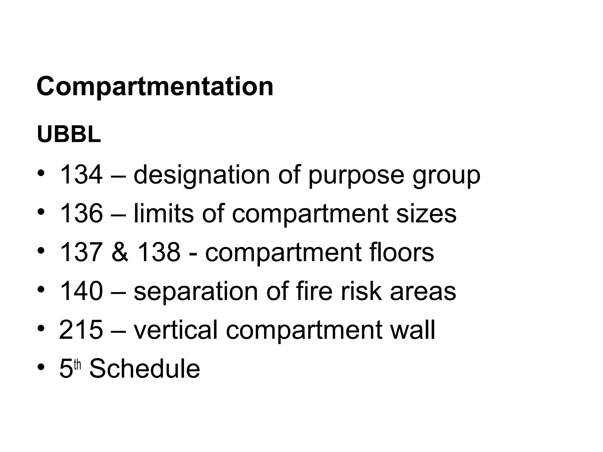 Passive Fire Protection According to UBBL Malaysia | PPT