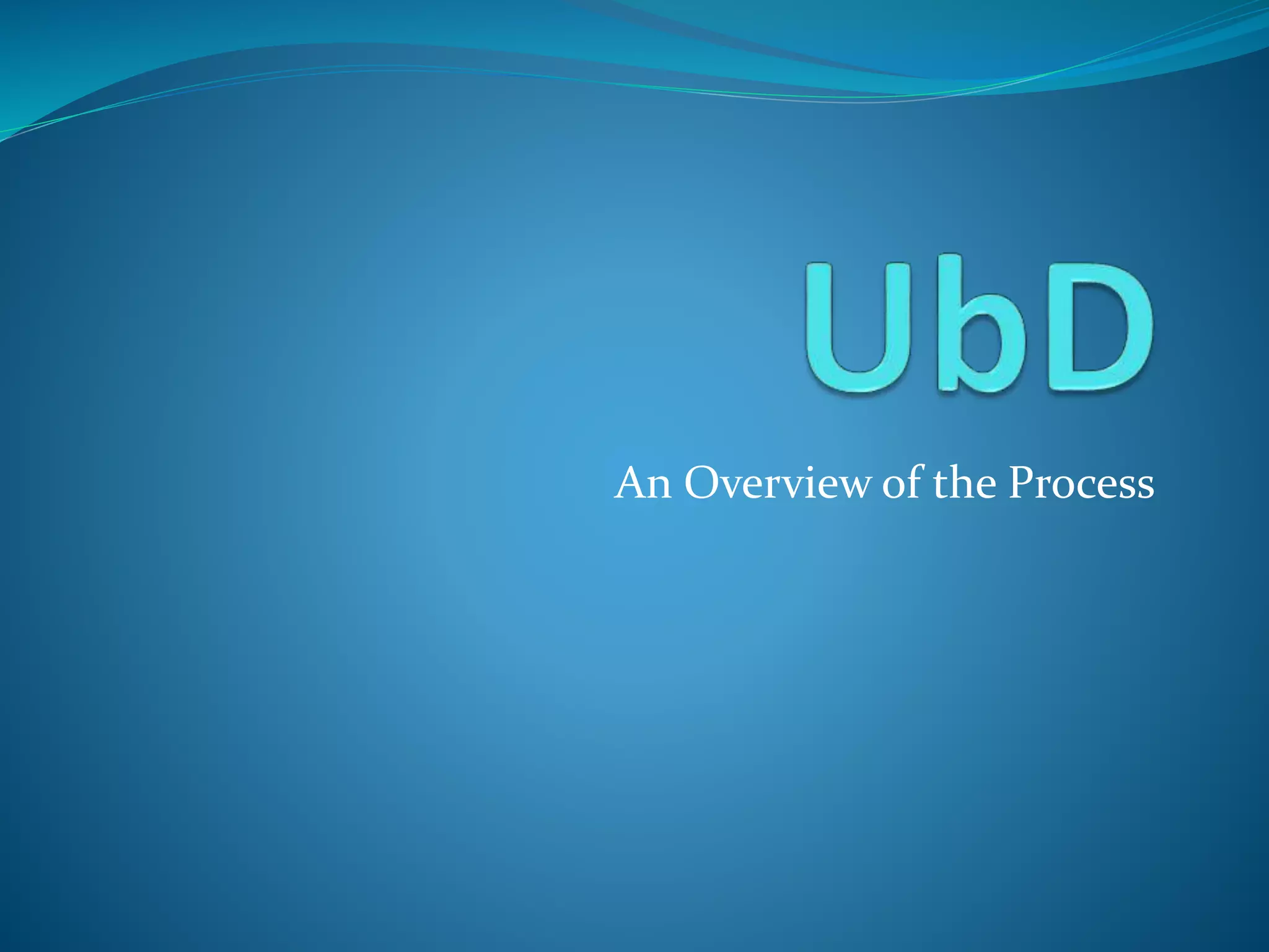 Ub d | PPT